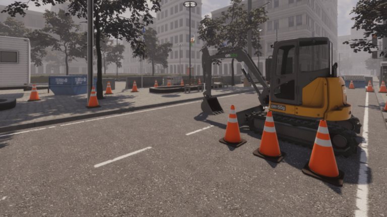 An industry first: CM Labs rolls out mini excavator simulation training ...