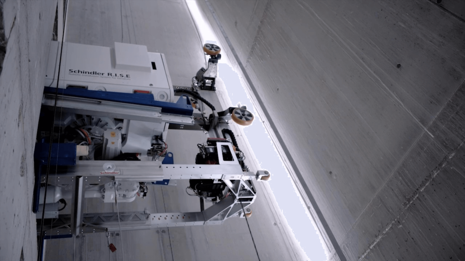 Schindler's robots transform elevator installation - Under the Hard Hat