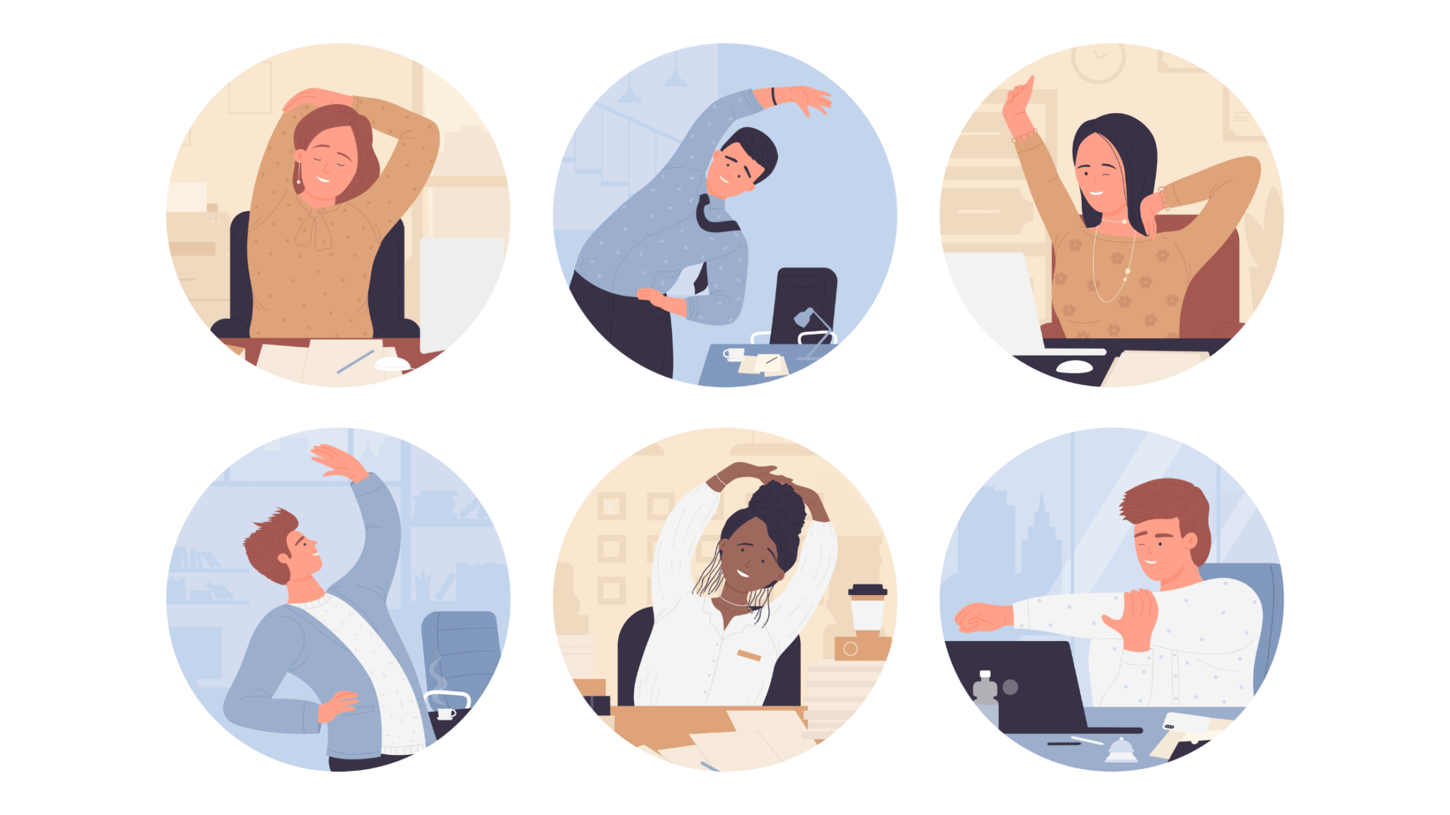 10 desk stretches for busy AEC professionals - Under the Hard Hat