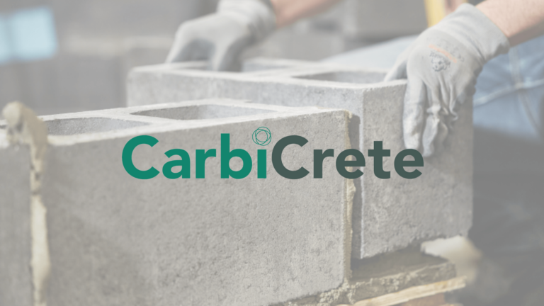 CarbiCrete's mission to build a greener future - Under the Hard Hat