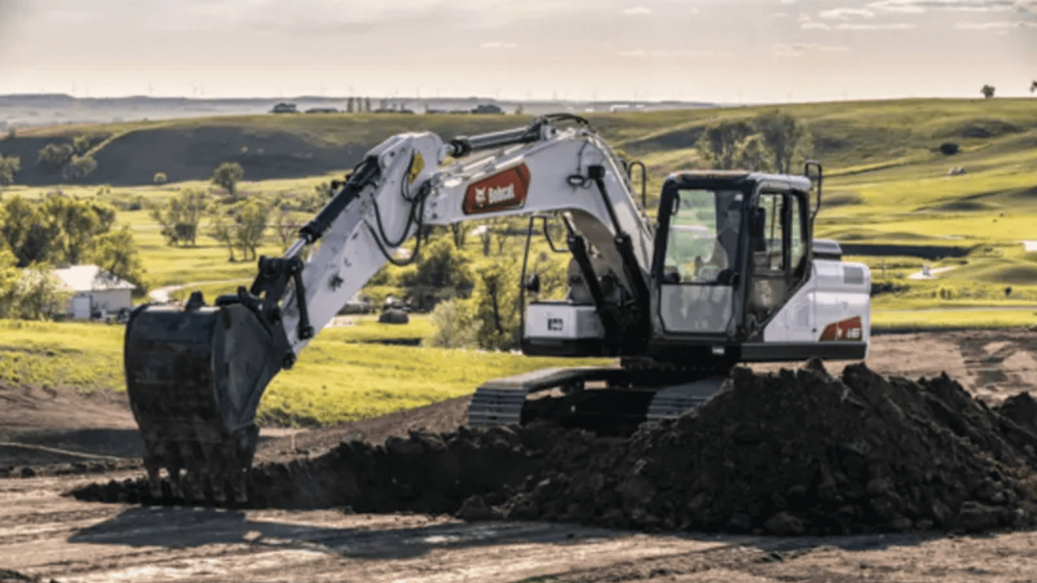 The largest excavators in the world, made for construction and mining ...