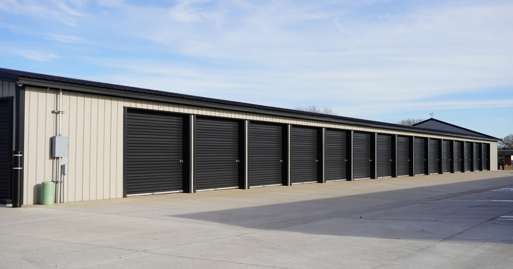 How much it costs to build a storage facility in the US