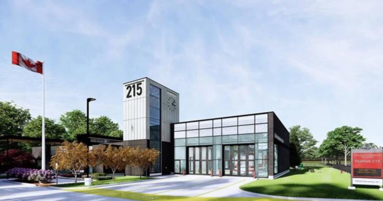 EllisDon begins construction on Brampton’s first all-electric fire station